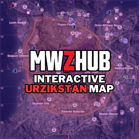 Urzikstan Interactive Tactical Map For Mw3 Zombies Mwz