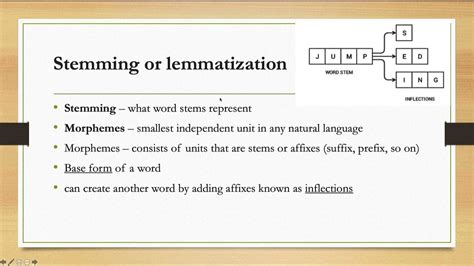Text Mining Check Spelling Stemming And Lemmatization Youtube