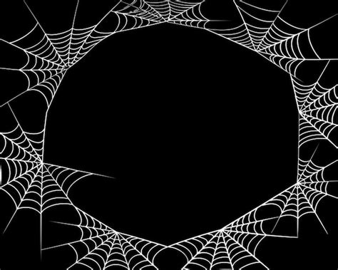 White Spiderweb On Black Premium Ai Generated Image