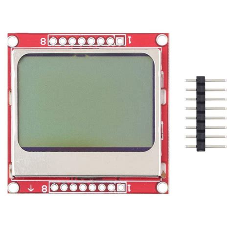 84x48 Pixel Lcd Display Module With White Backlight For Nokia 5110 Arduino Compatible Low Power