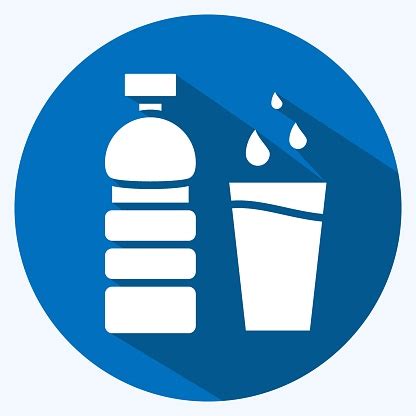 Ilustración De Icono Agua Adecuado Para El Símbolo De City Park Estilo