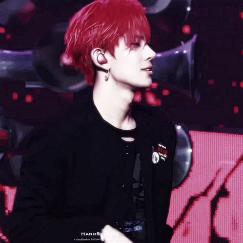 Heeseungs Red Hair Transformation In Enhypen Edit Tiktok