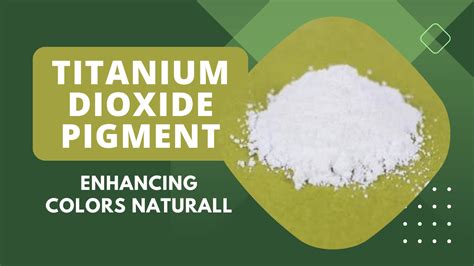 Dissolving Titanium Dioxide What You Need To Know Safe Climber Overseas Pvt Ltd