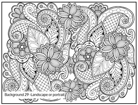 Background 29 Custom Personalized Giant Coloring Poster 46x60