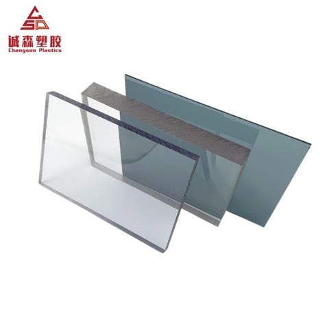 China Pc Csp Sheets Solid Polycarbonate Sheet Thickness For Roofing