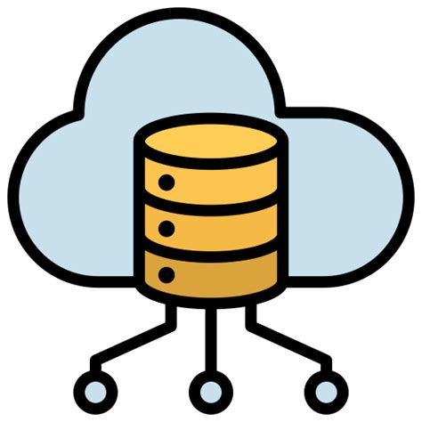 Data Center Generic Outline Color Icon