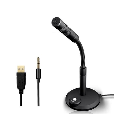 Button Switch Usb Wired Computer Microphone Deskto Vicedeal