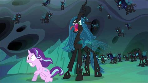 Queen Chrysalis And Shining Armor Starlight Vs Chrysalis Mlp