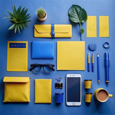 Stationery Design Set Stationery For Businesses Premium Ai Generated