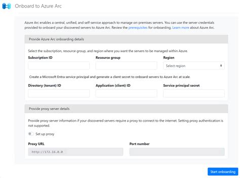 Vmware 가상 환경의 온 프레미스 서버를 Azure Arc에 온보딩 Azure Migrate Microsoft Learn