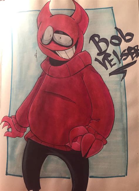 Old Bob Velseb Drawing By Lemony014 On Deviantart