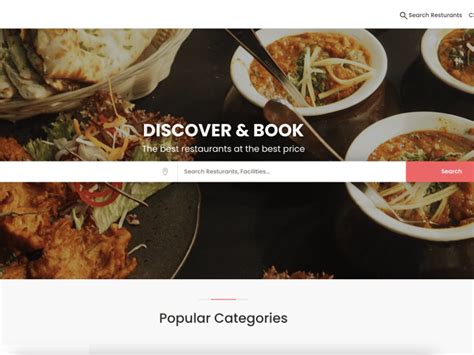 Restaurant Table Booking System Upwork