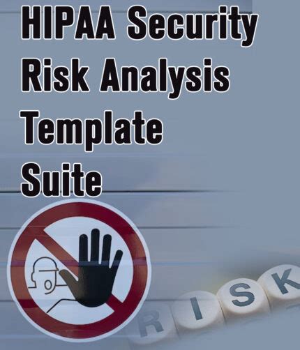 Hipaa Risk Analysis Template Suite Supremus Store