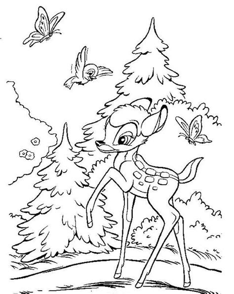 Bambi Coloring Pages To Download And Print For Free