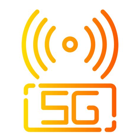 Signal Generic Gradient Outline Icon