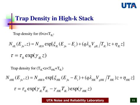 Ppt Noise Modeling At Quantum Level For Multi Stack Gate Dielectric
