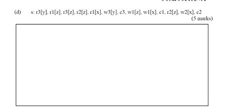 Solved 2 For Each Of The Following Schedules Does The Chegg Com