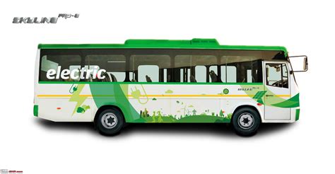 Eicher Skyline Pro E Smart Electric Bus Launched Team Bhp