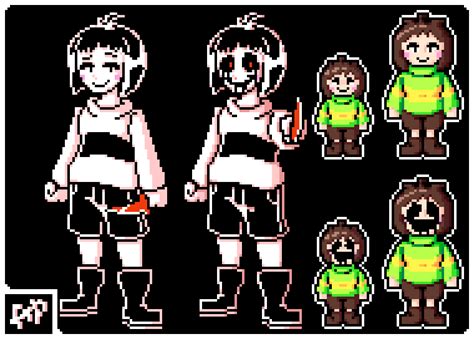 Undertale Chara Sprite By Apricoskaart On Deviantart