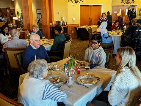 Avila Retirement Community Residents Shaker High School Pen Pals Meet For First Time Ed Lewi