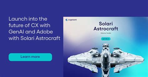 Cognizant Netcentric On Linkedin Solari Astrocraft Genai And Adobe
