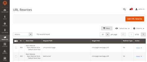How To Check Url Rewrites And Add Custom Url In Magento 2x Adobe