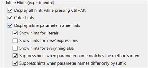 Improvement For Display Inline Parameter Name Hints · Issue 47597