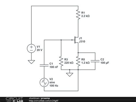 Preamp CircuitLab