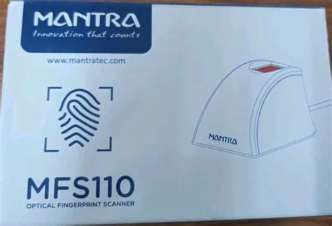mantra mfs100 optical fingerprint sensor at ₹ 1699 piece biometric