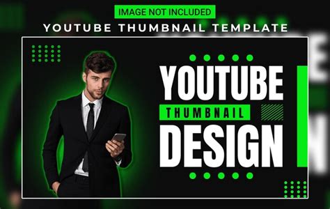 Premium Psd Modern And Professional Youtube Thumbnail Design In Green