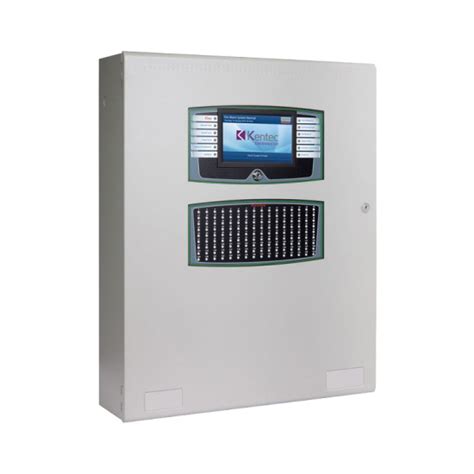 Analogue Addressable Fire Alarm Control Panel With Printer 2 Loops 48 Led Zone Indicator