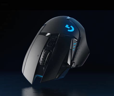Blackfriday Souris Gamer Sans Fil Logitech G Lightspeed Avec Capteur Gaming Hero K Rgb