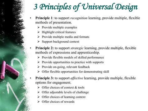 Differentiating Instruction Through The Implementation Of UDL PPT