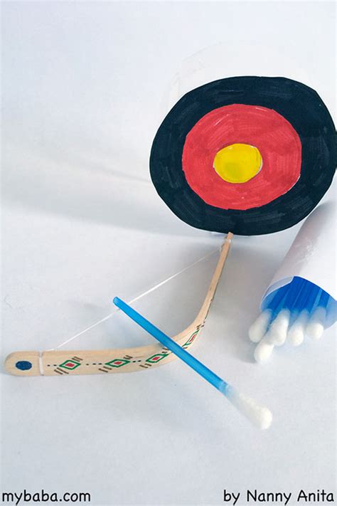 Make Your Own Mini Bow And Arrow Set My Baba