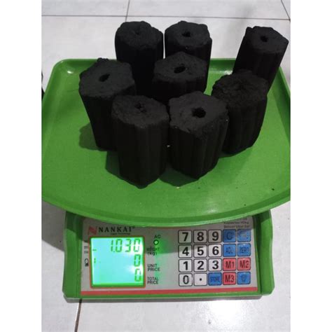 Jual Briket Arang Batok Kelapa Bentuk Heksagonal Kg Shopee Indonesia