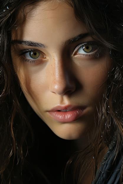 Premium AI Image Cinematic Shot Of A Model