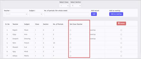 School Timetable Software Online For Cbse Icse India