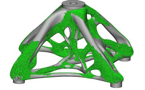 Spider Bracket Topology Optimization Project By Materialise