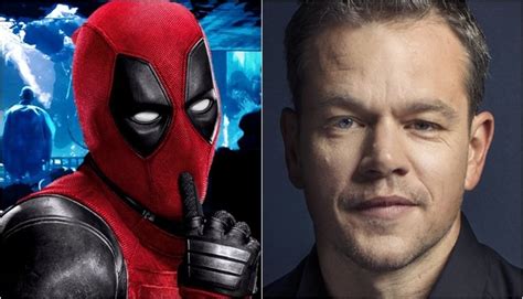 Matt Damon Apareceu Em ‘deadpool 2 E Você Nem Viu Saiba Qual Cena