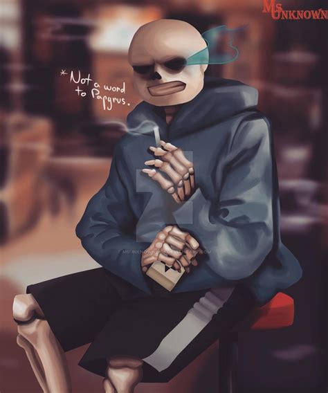 Sans Undertale Fanart By Msunknown2016 On Deviantart