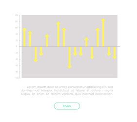 Waterfall Chart Vector Images Over