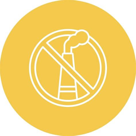 Zero Emission Icon Premium Vector