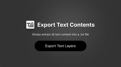export text contents figma