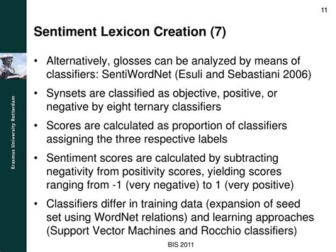 Ppt Sentiment Lexicon Creation From Lexical Resources Powerpoint Presentation Id3373531