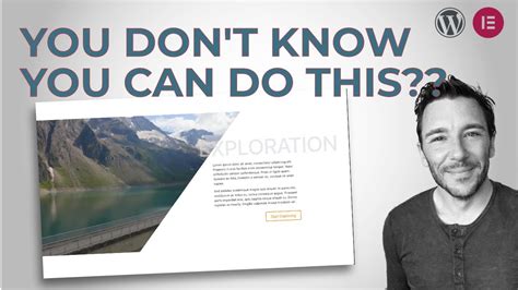 How To Use Overlay Effects On Video Backgrounds In Elementor Youtube