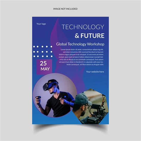 Technology Flyer Design Behance