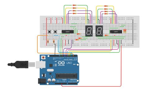 Baño Floración Cinta Arduino Display 7 Segmentos 2 Digitos Asesorar Espacioso A Pie