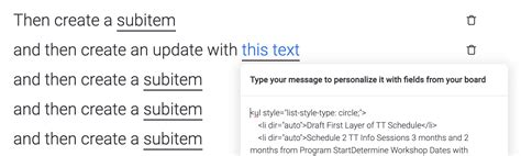 Automation Create Sub Item With Update Checklist That Can Be Ticked Off By Everyone Feature