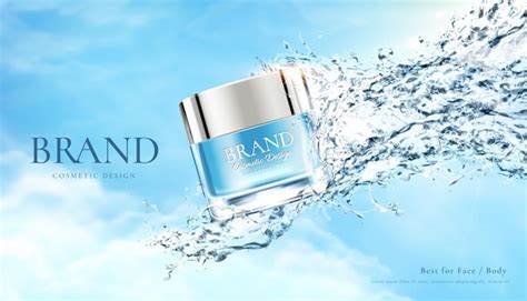 Premium Vector Beauty Product Ad Template