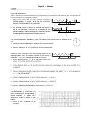 Understanding Waves And Oscillations Amplitude Period And Course Hero